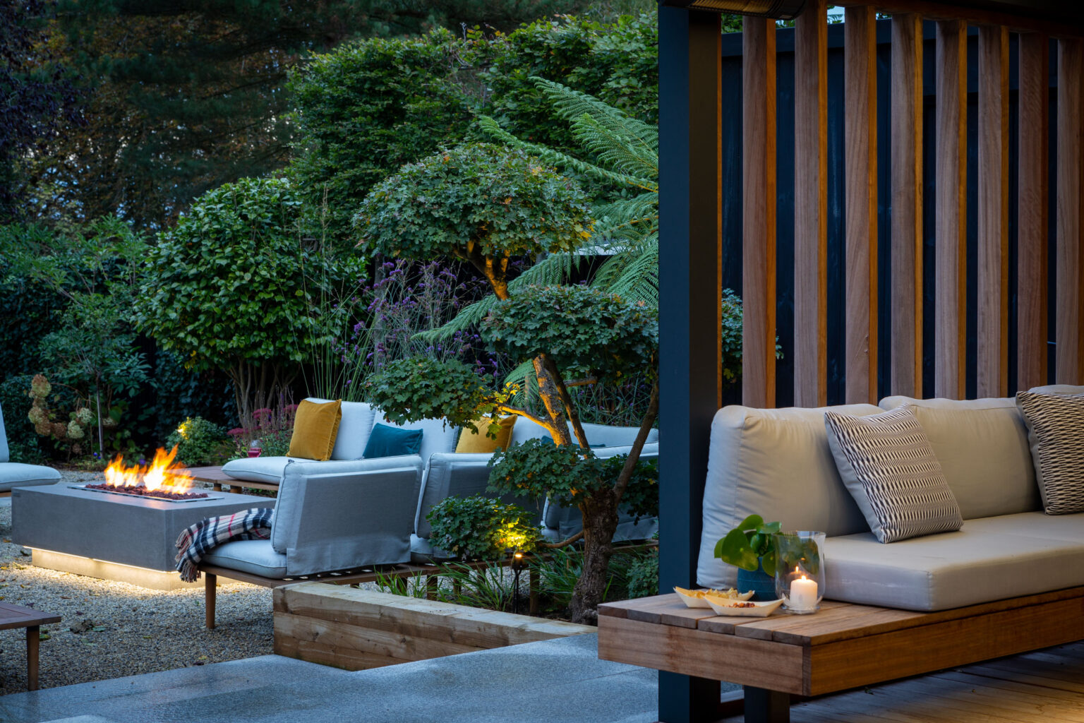 Designing beautiful garden lighting at night HollandGreen