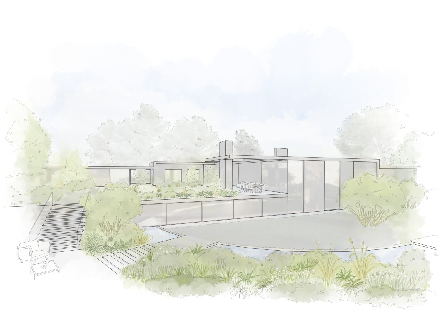Maplehurst House: Luxury Modern Home in Cotswolds